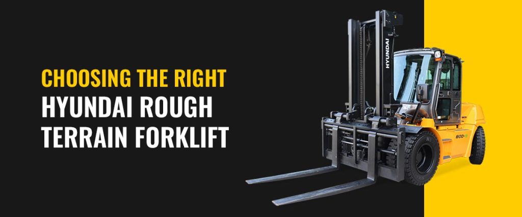 Choosing a Rough Terrain Forklift | Thompson Lift Truck