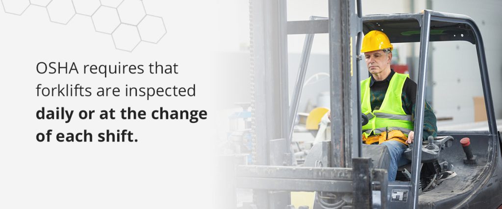 Forklift Inspection Schedule | Thompson Lift Truck
