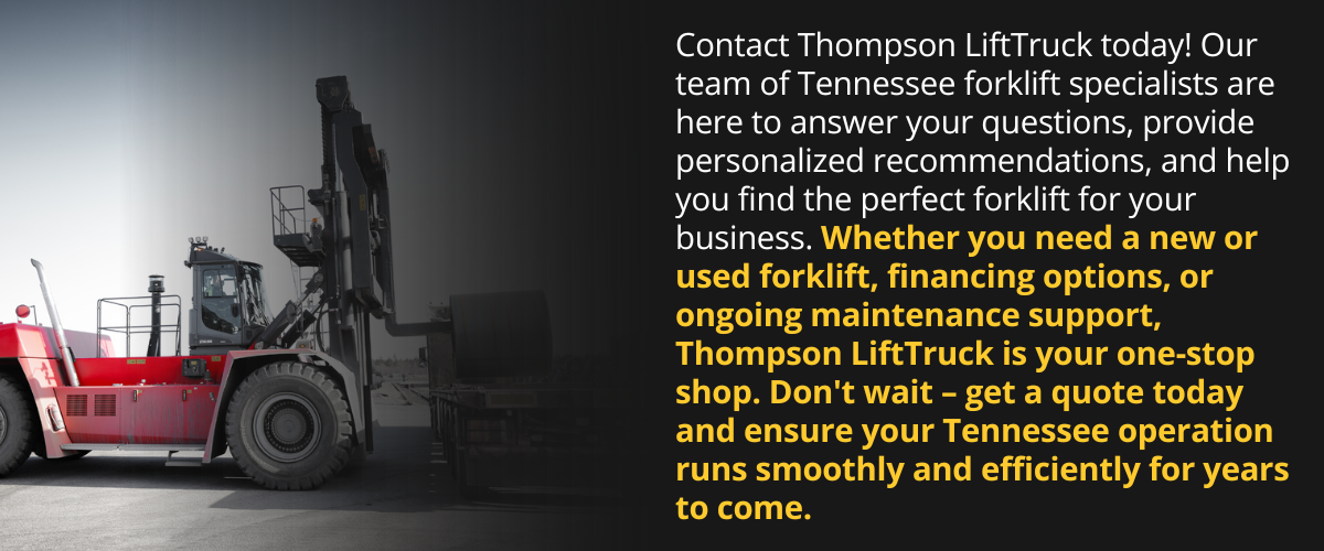Forklift Buying Guide Tennessee | Thompson Lift Truck