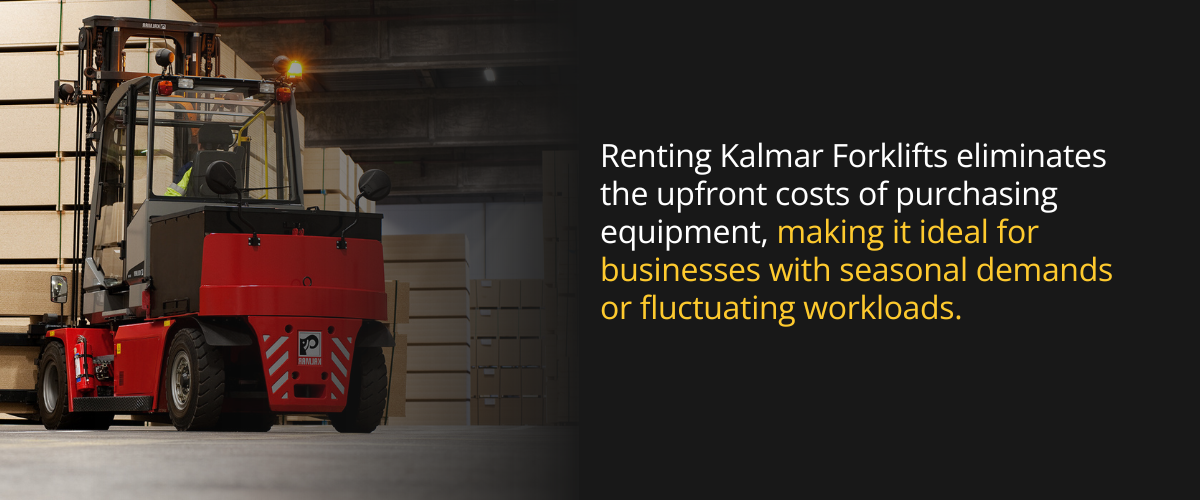 Kalmar Forklifts for Rent in Mississippi | Thompson Lift Truck